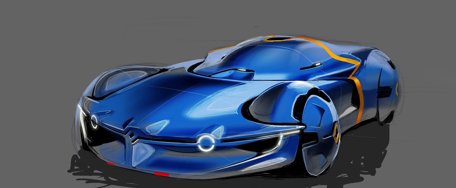 Sangjai Lee car design: renault alpine future concept