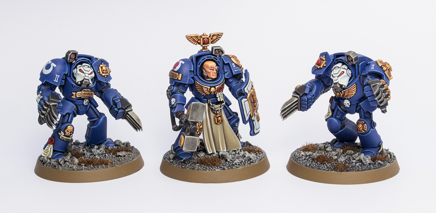 Showcase: Ultramarines Assault Terminators - Tale of Painters