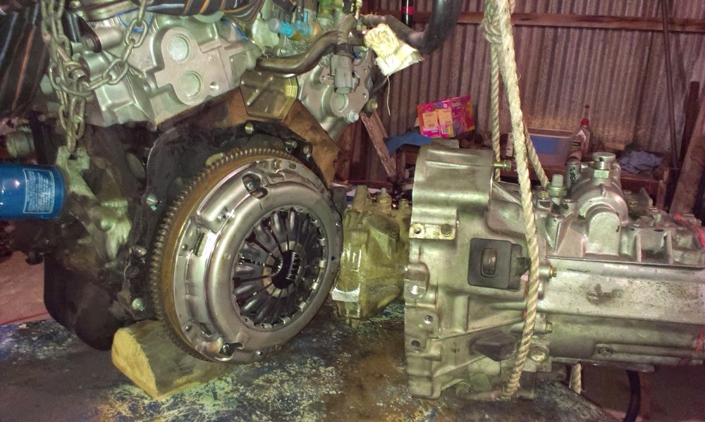 Rav4 3VZ V6 Conversion: AWD E53 Transaxle & Engine Assembly