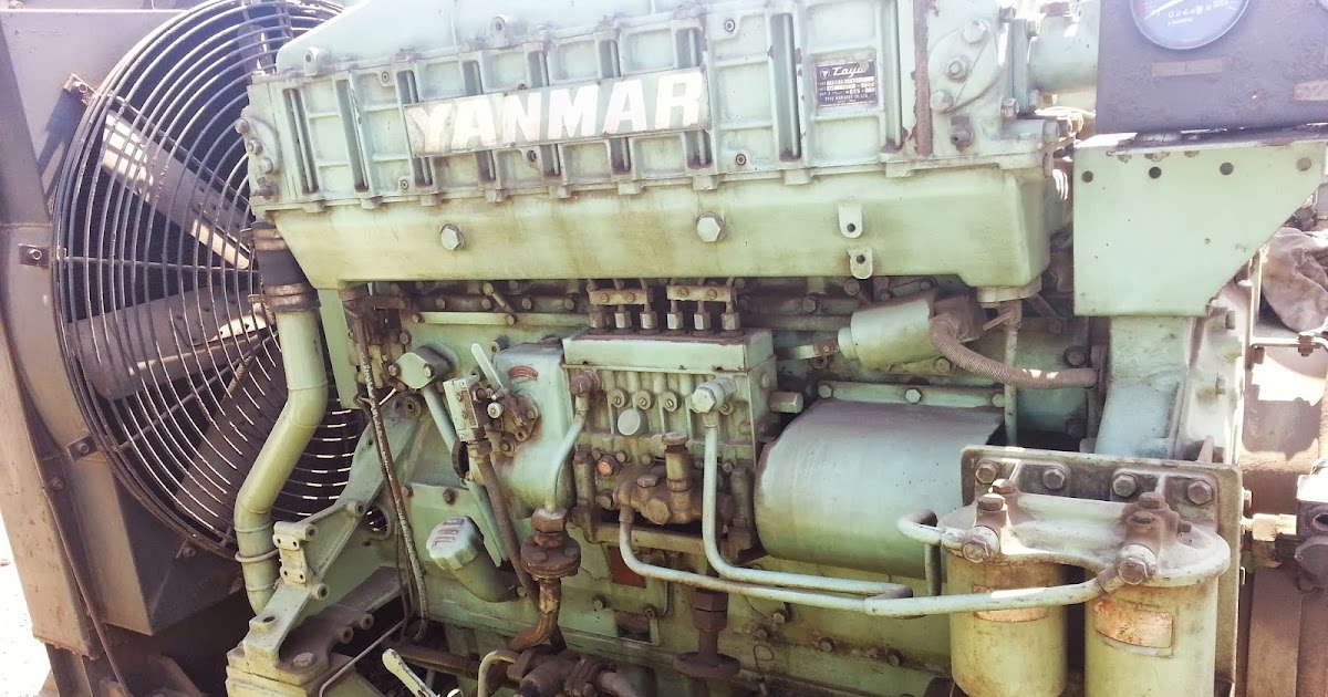 Yanmar 6 Laal Spare Parts Ship Machinery Used Recondition