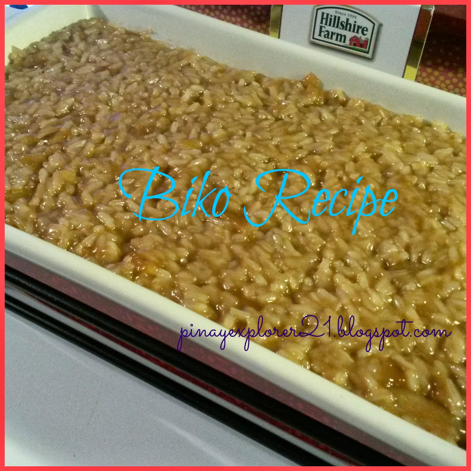 The Sweet Cuisinera: Biko Recipe