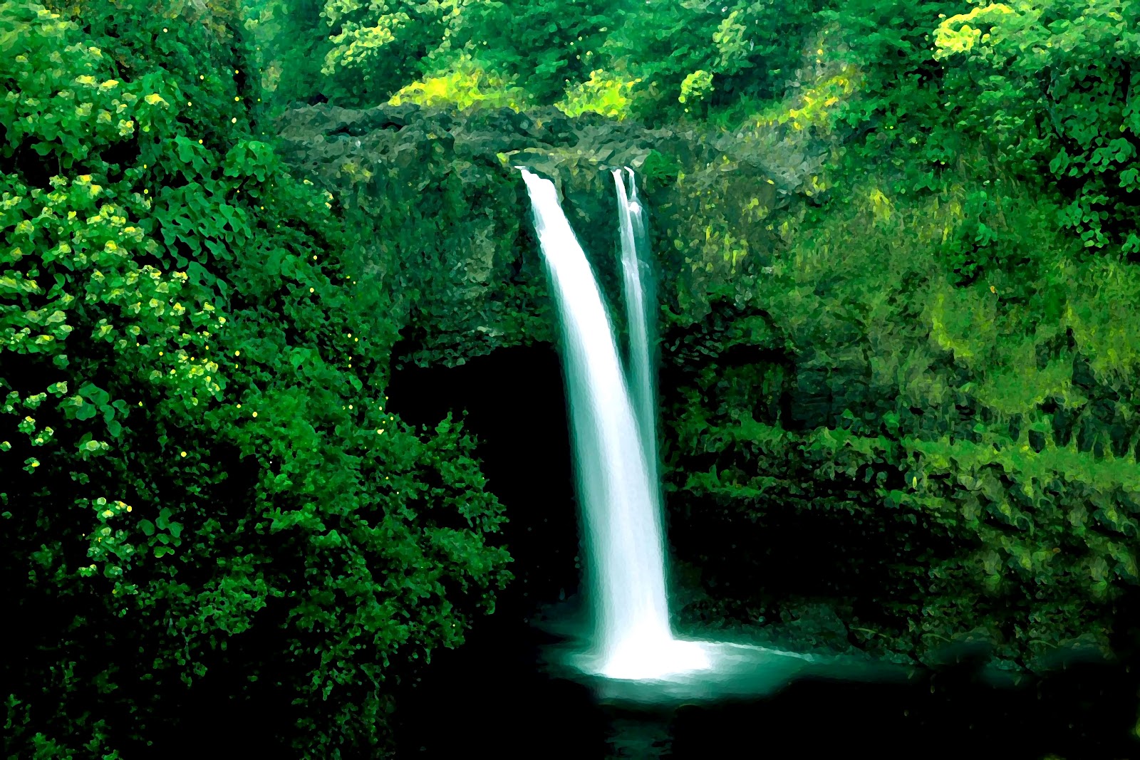 Şelale Ve Akarsu Resimleri: Şelale Resmi 73