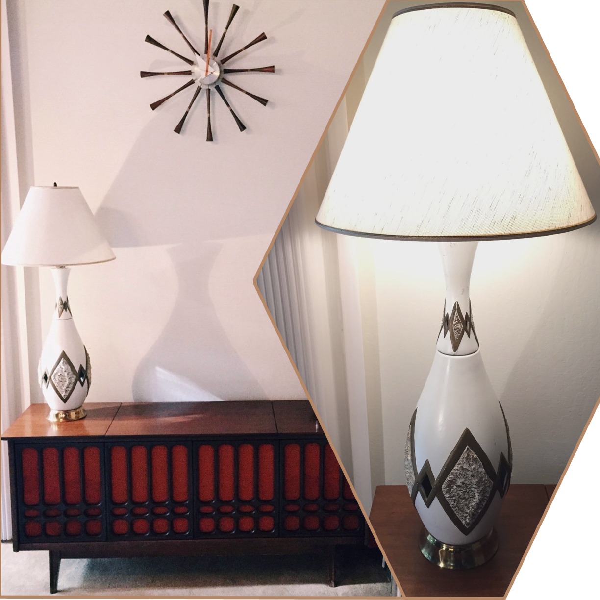 The First Step: Mid-Century Modern Lamp