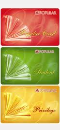 Popular Bookstore Membership Card ~ SURIA AMANDA