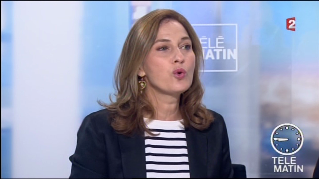 BELLES DU PETIT ECRAN: Olivia de Lamberterie. Télématin du 05-07-2016