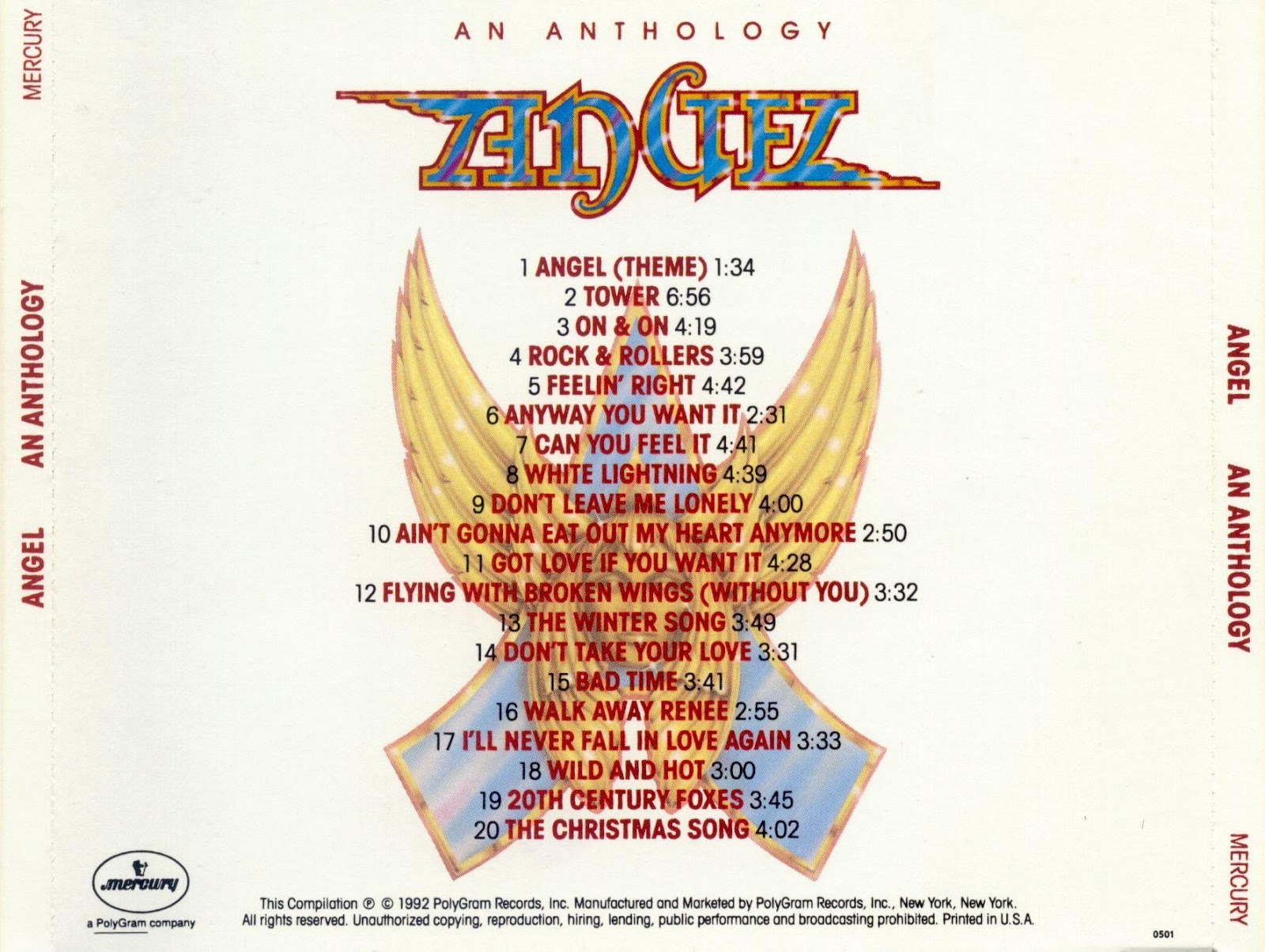 Angel (USA) - An Anthology (1992) ~ mail-4-metal.blogspot