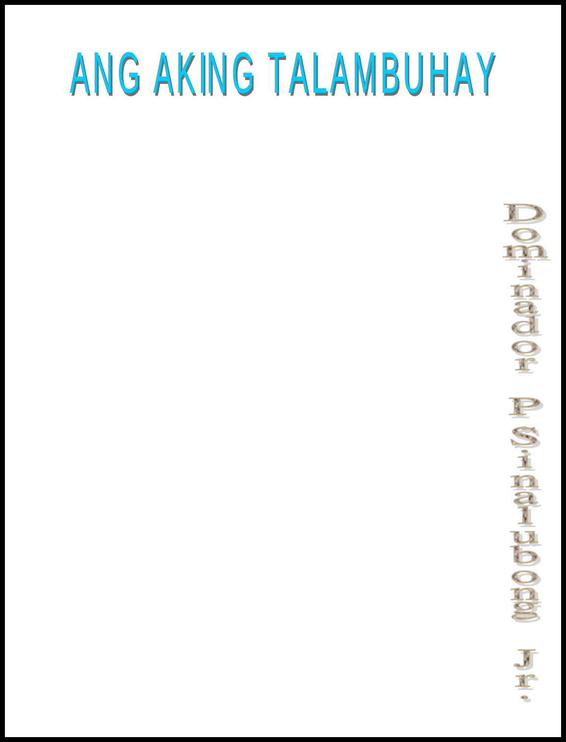 Talambuhay Halimbawa