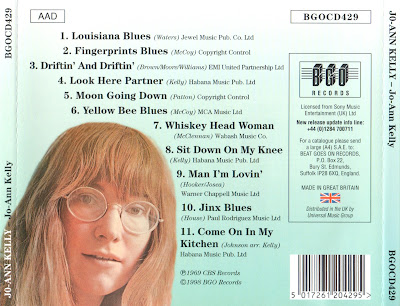 1969 Jo-Ann Kelly - Jo-Ann Kelly - Rockronología