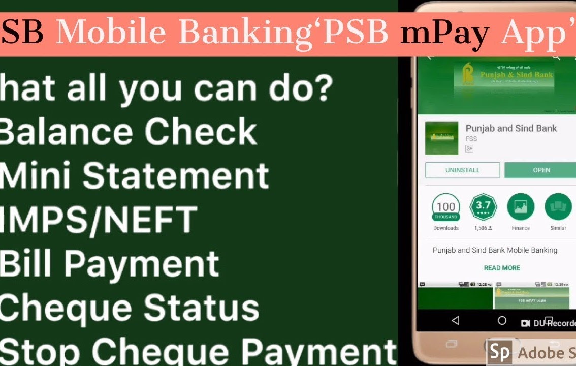 PSB Internet Banking : How to Register for PSB Internet Banking (Video ...