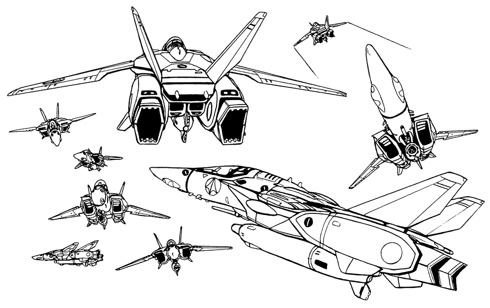 THE VERITECH FIGHTERS ~ Heroes of Robotech