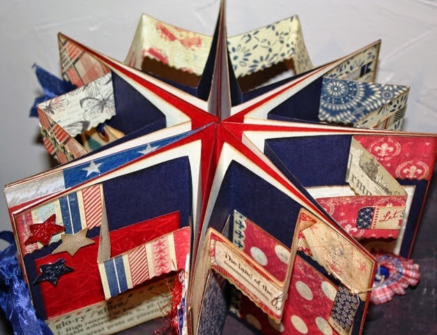 Artful Musings: More red, white and blue