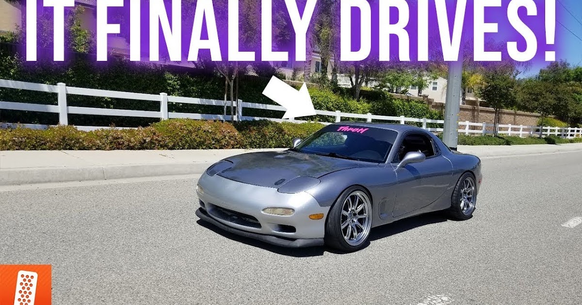 DRIVING THE FD RX-7 FOR THE FIRST TIME!!!!!!!
