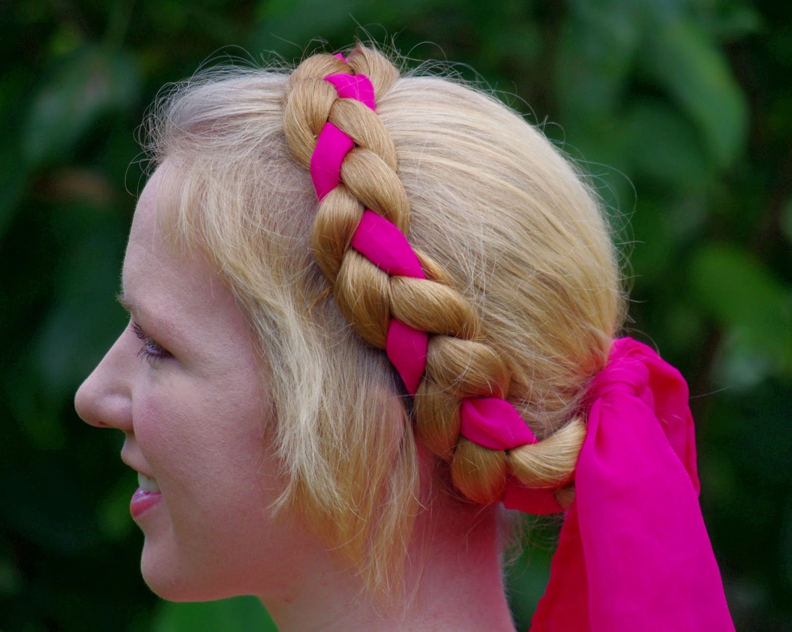 Braids & Hairstyles for Super Long Hair: Scarf Crown Braid