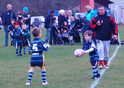 Mumbles Dragons Under 11's Rugby Team: Dragons V Dunvant
