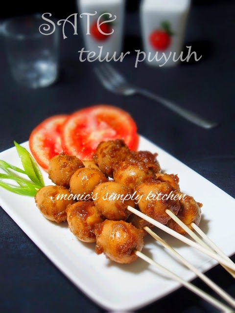 Sate Telur Puyuh - Monic's Simply Kitchen