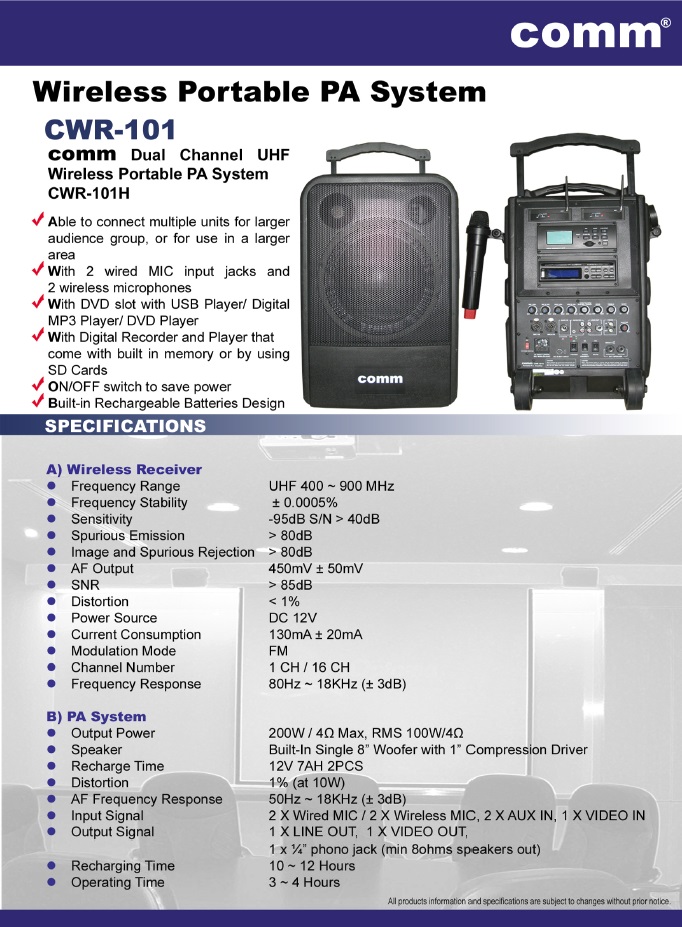SIPSS-GLOBAL: Wireless Portable PA System - Get ready to address a ...