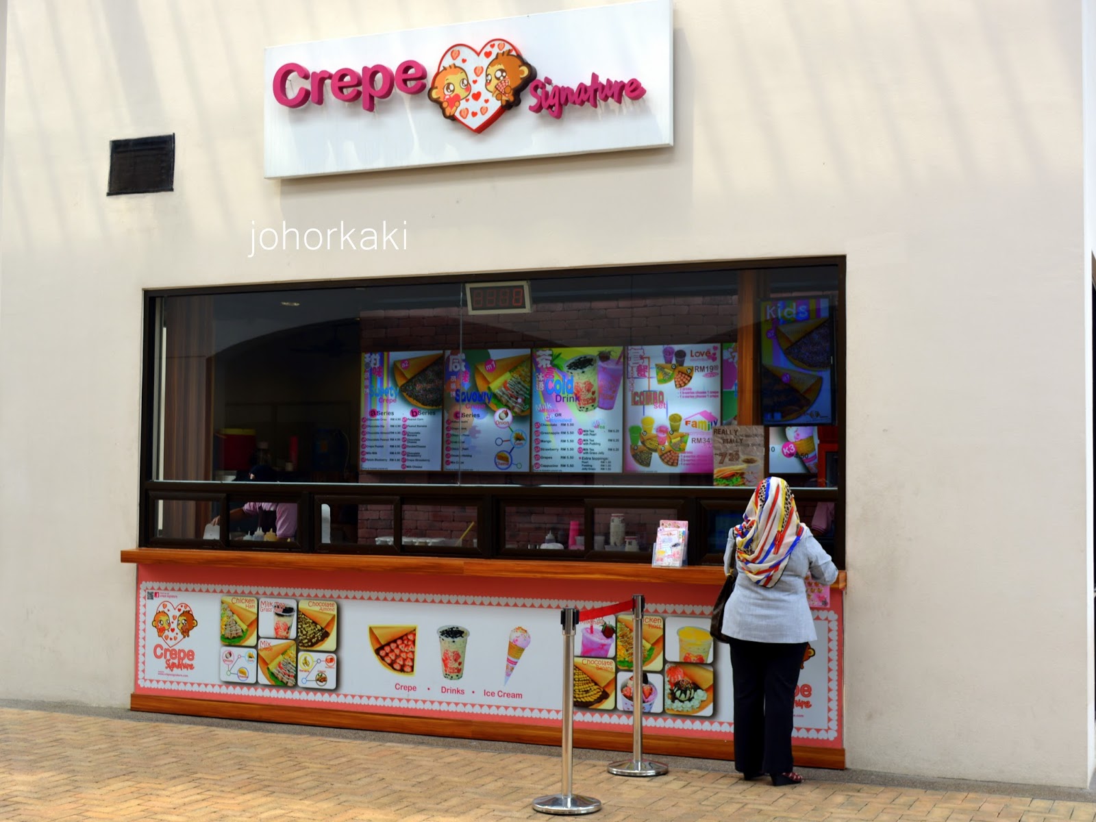 Crepe Signature Crispy Crepe at Johor Premium Outlets, Johor |Tony ...