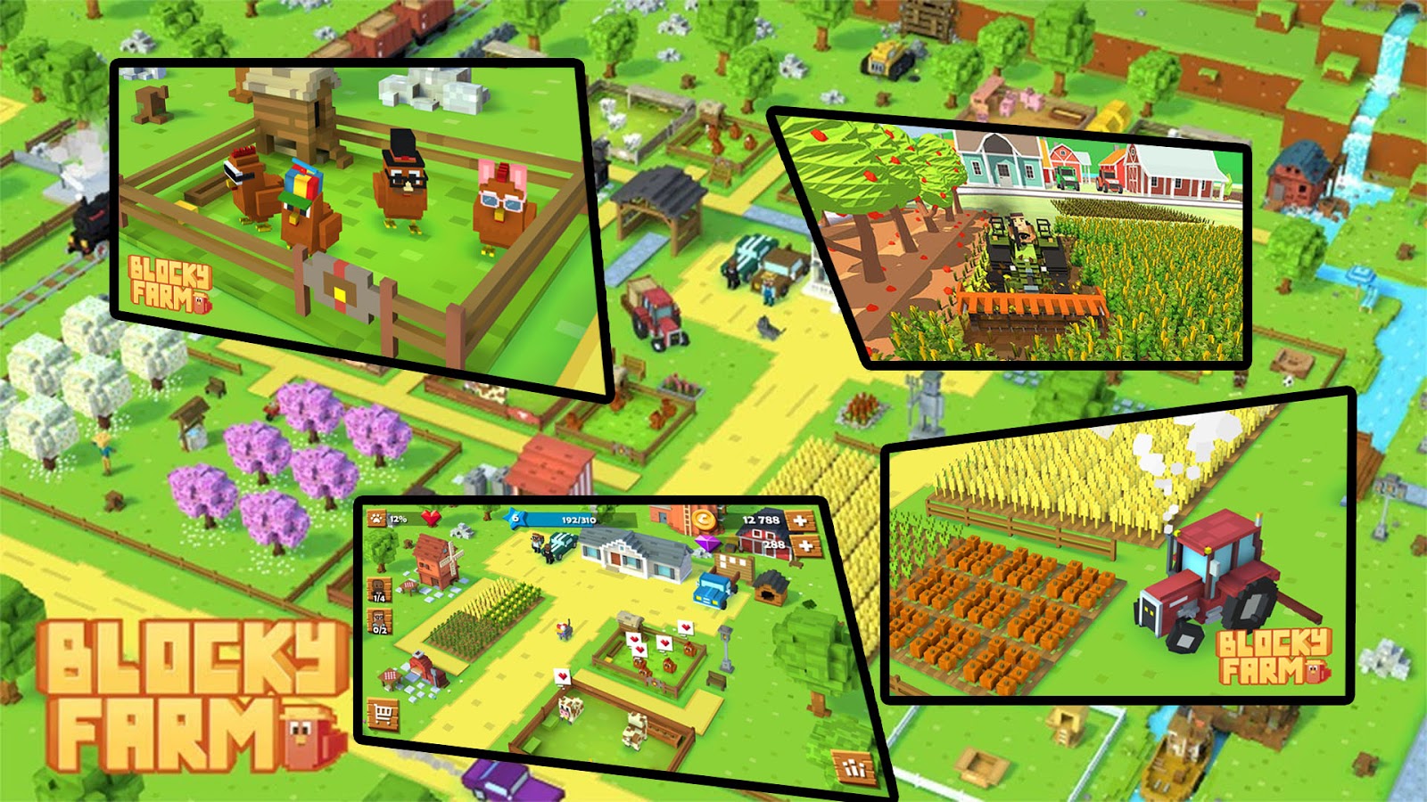 Tải Blocky Farm Game NÔNG TRẠI cho ANDROID HAY có đồ họa giống ...