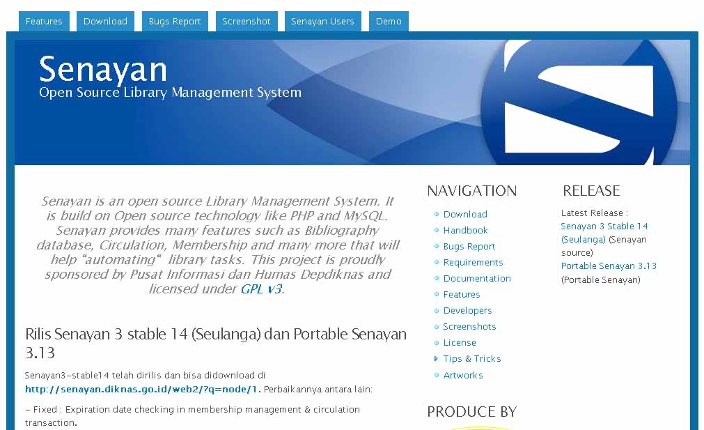 SENAYAN Library Management System; Aplikasi Perpusatakaan Gratis ...