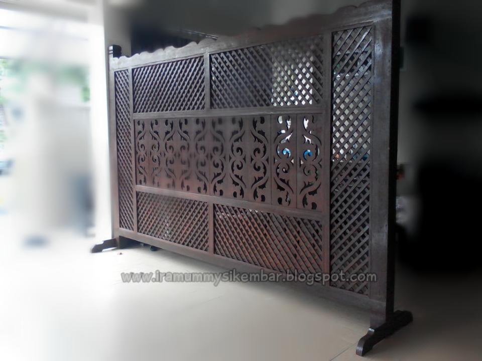 Bidai Kayu Lama Diganti Dengan Yang Baru - Ira Mommy Si Kembar