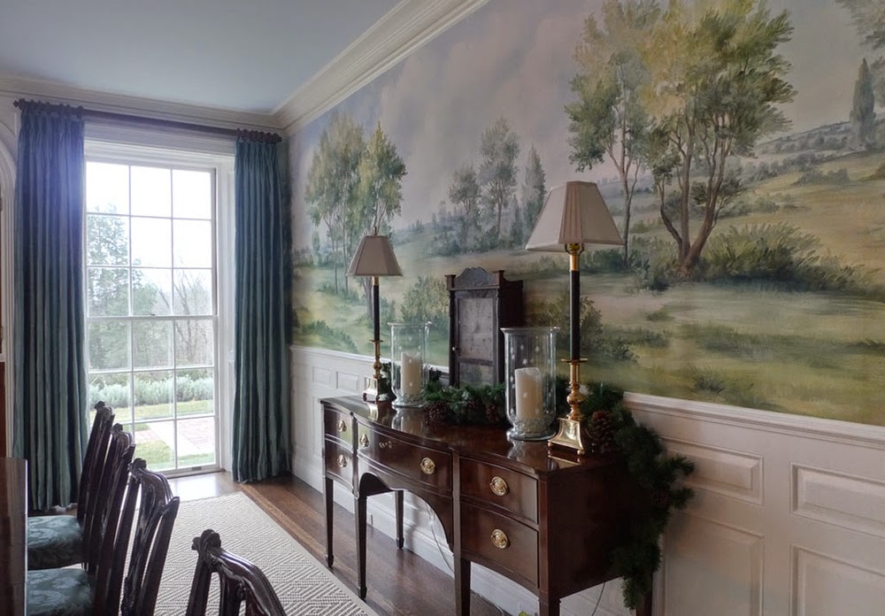 Susan Harter Mural Papers - Furnishing Interior Design