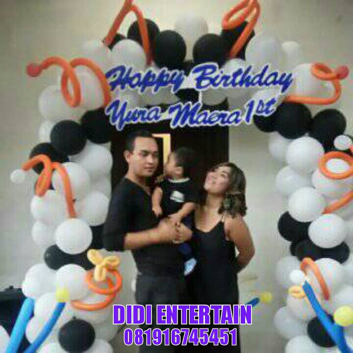 DIDI ENTERTAIN dekorasi balon , magic balon , badut bali