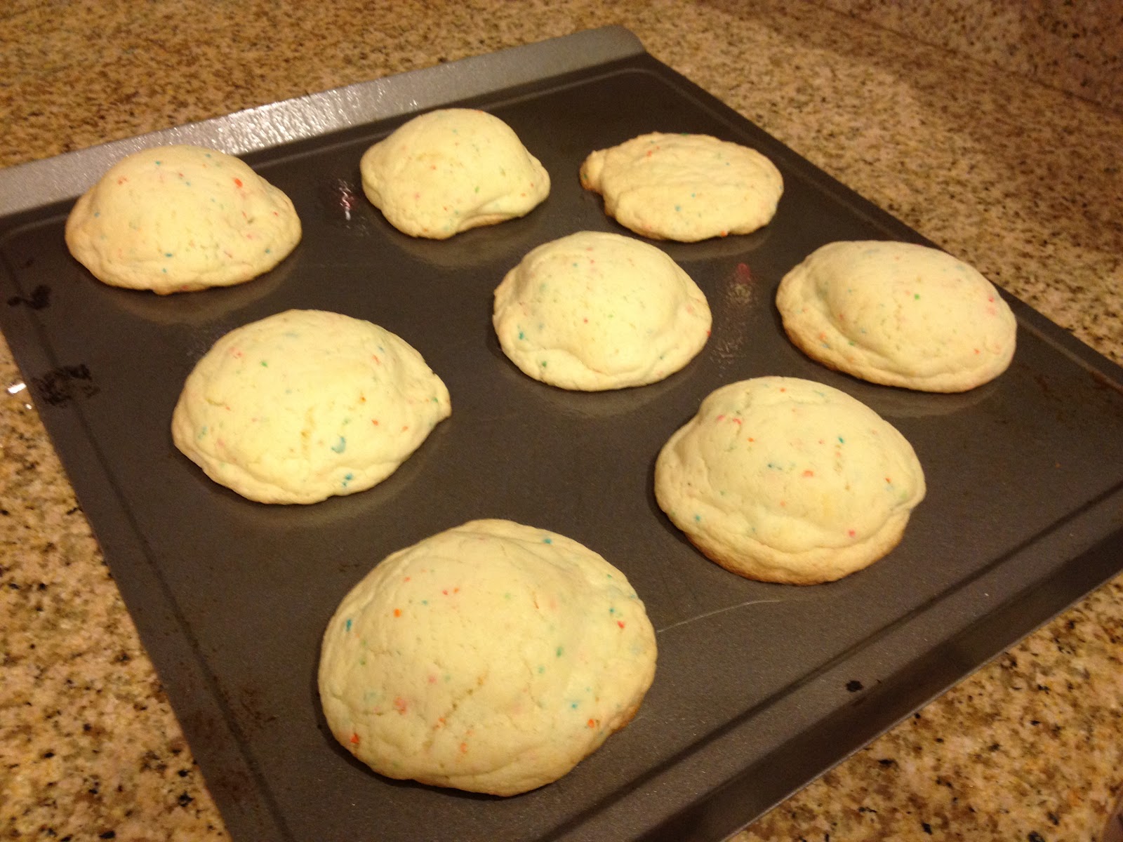 Danette's Recipes: Funfetti Oreo Stuffed Cookies