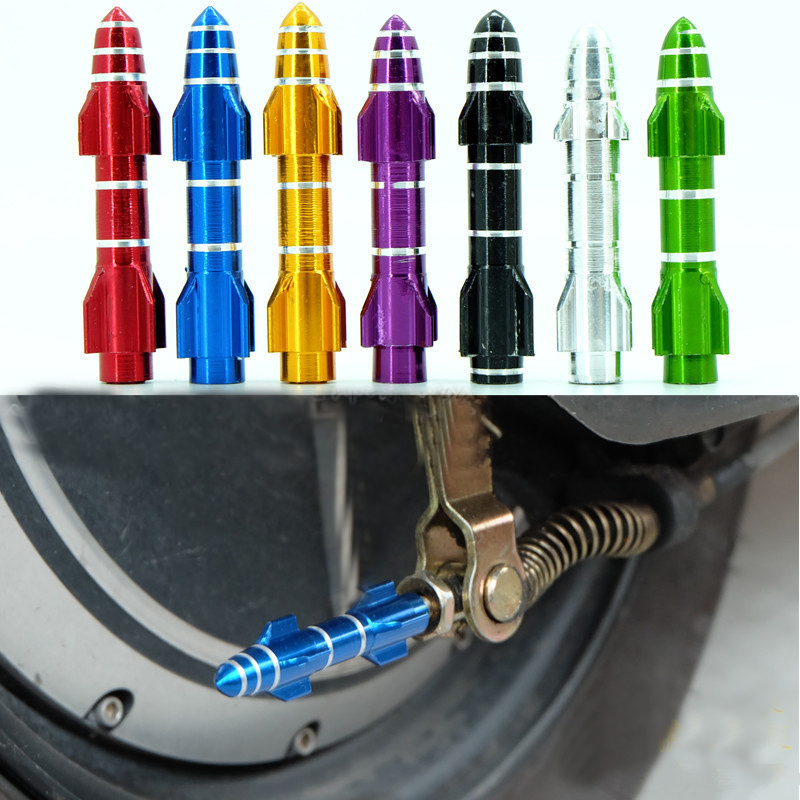 CHOO HO LEONG (CHL) Bicycle: Long Rocket Shape Tyre/ Valve Caps