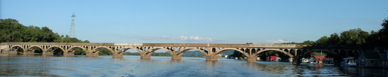 Industrial History: Bridges across the Mississippi River at Winona, MN ...