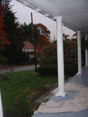 Life at Pugsley: Porch Column Bases 7: Finishing Touches