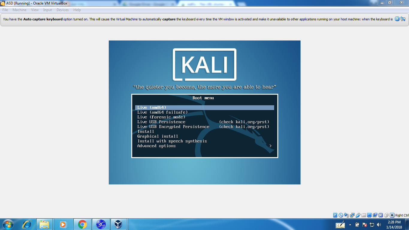 Download Kali Linux light / versi ringan - Adi-Info
