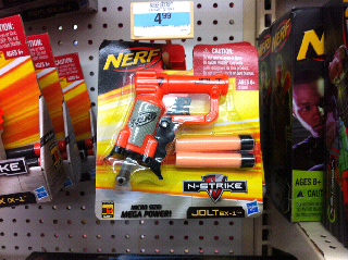 New Nerf Guns: Nerf N-Strike Jolt EX-1