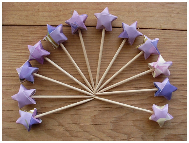 Fun Origami Wedding Favours & Wedding Cake Toppers