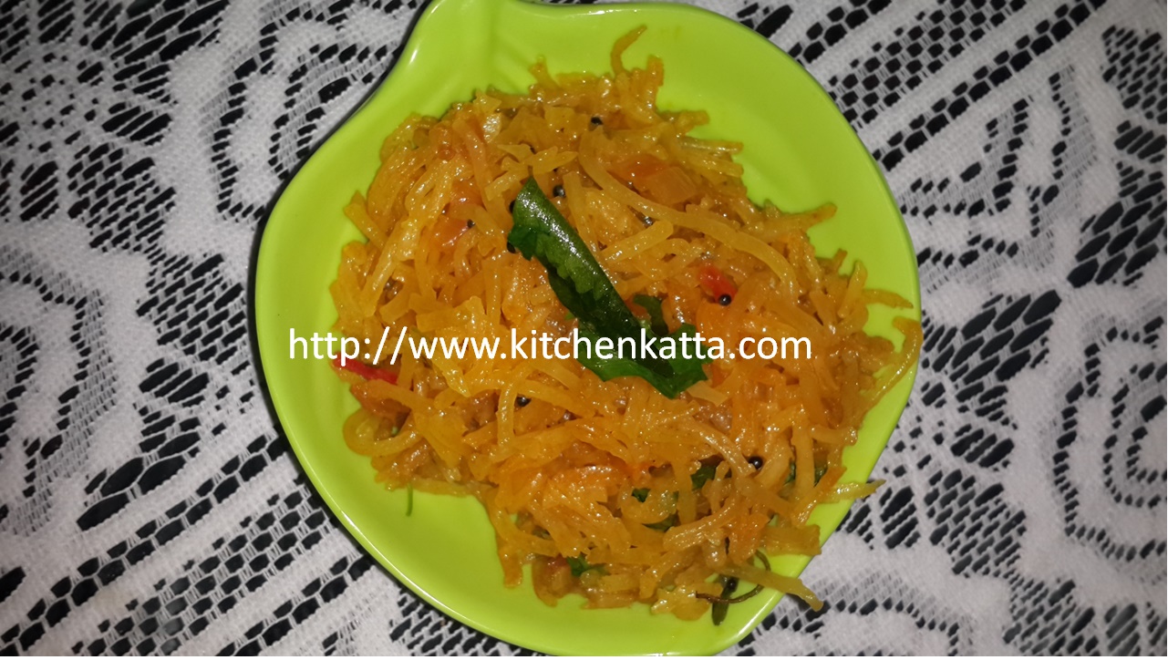 Kurdai Upma (Papad-kurdai subji)