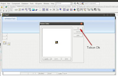 Getting Started with Arduino and Genuino UNO: DELPHI7 :: Cara Membuat Tampilan Ribbon dengan Delphi