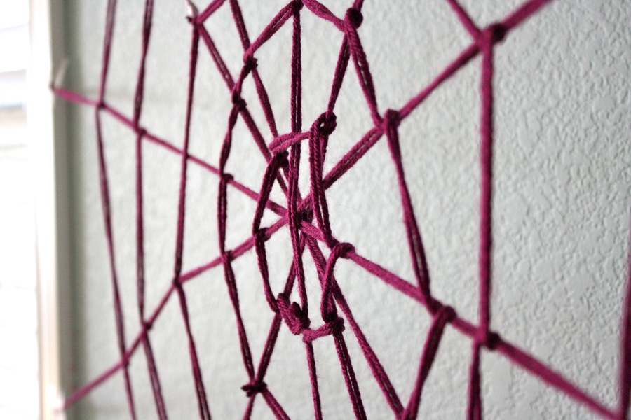 Giant Yarn Spider Web - MADE EVERYDAY