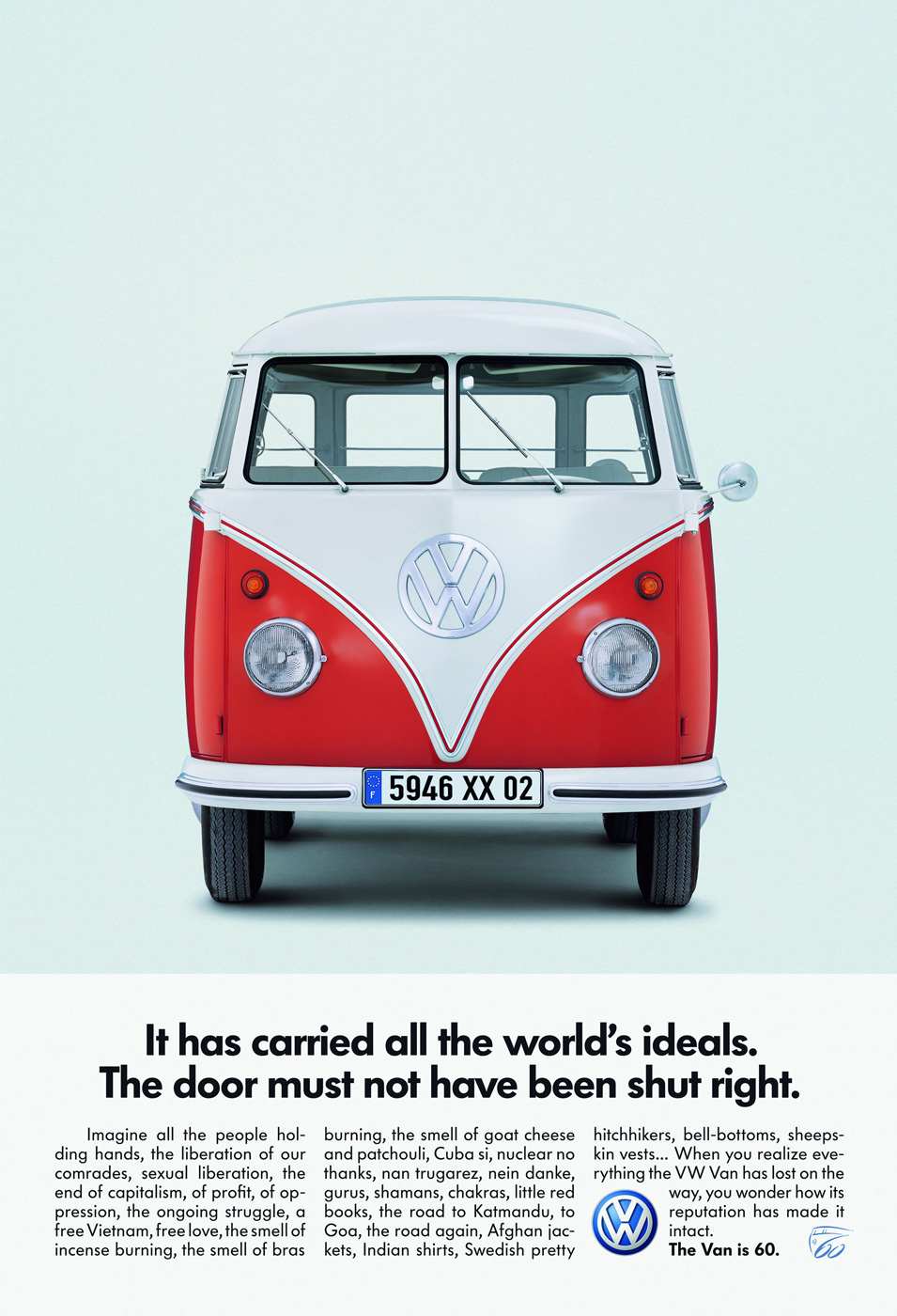 bugcartel: vw transporter reklámok werbung T1,T2