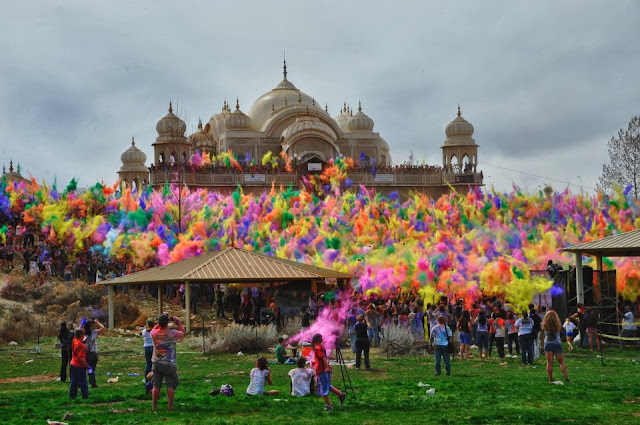 Embracing Life's Adventures: Festival of Colors