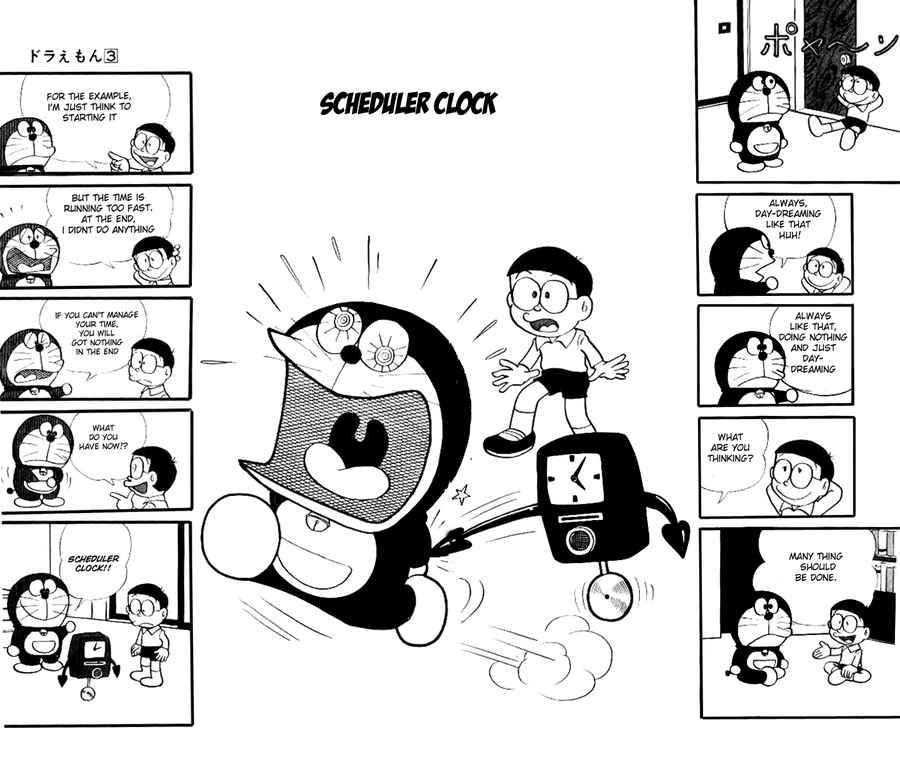 [Doraemon] - 39 - Scheduler Clock | English Manga Kid