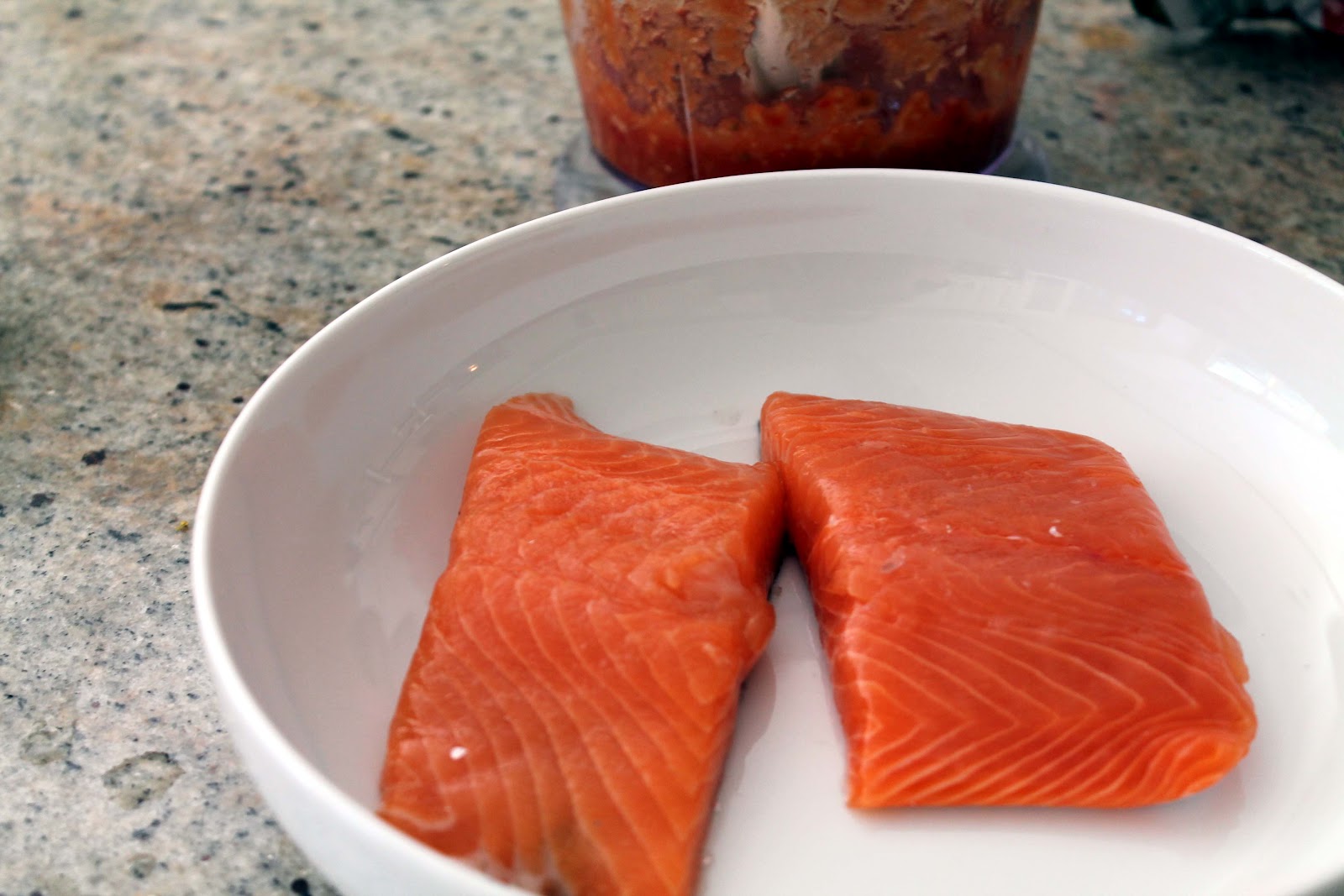 Serena's Medium Rare: Thai Red Chilli & Roast Tomato Salmon Marinade