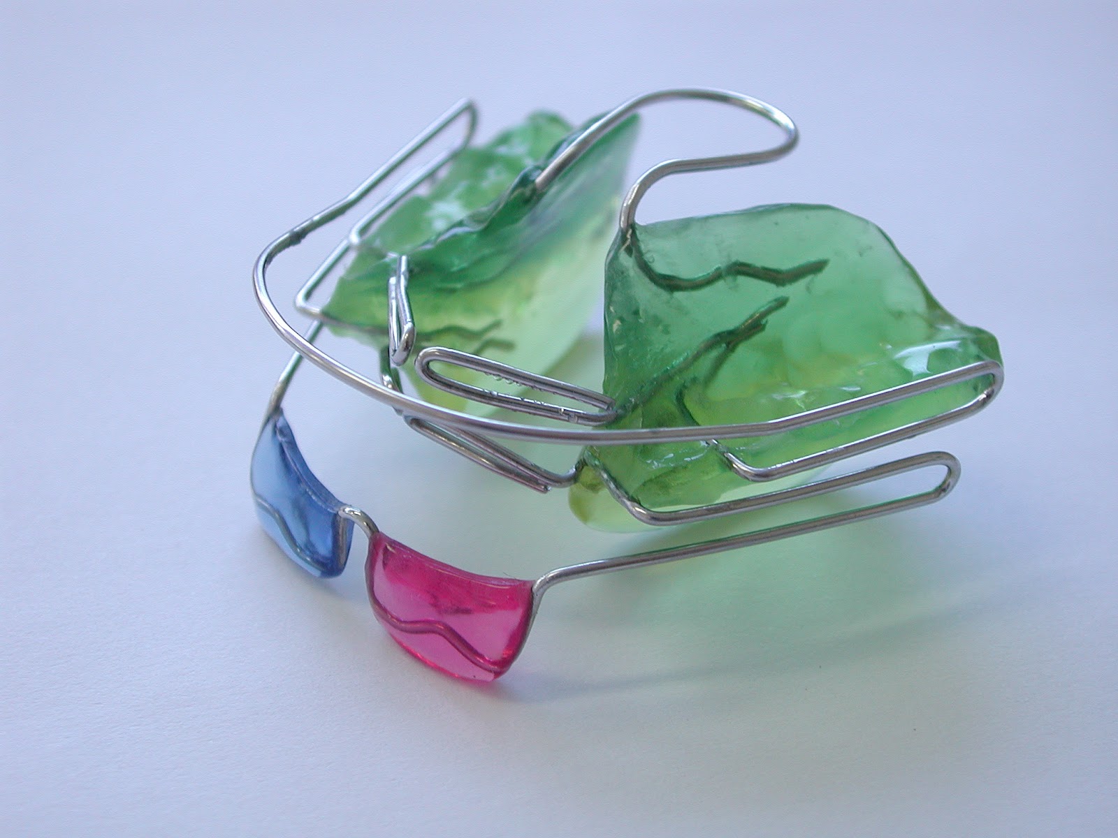 Laboratorio de ortodoncia: Activador abierto elástico (Klammt) Kiwi