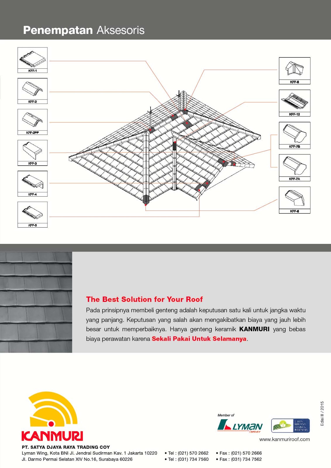 Brosur Genteng Keramik Flat Ex-Kanmuri