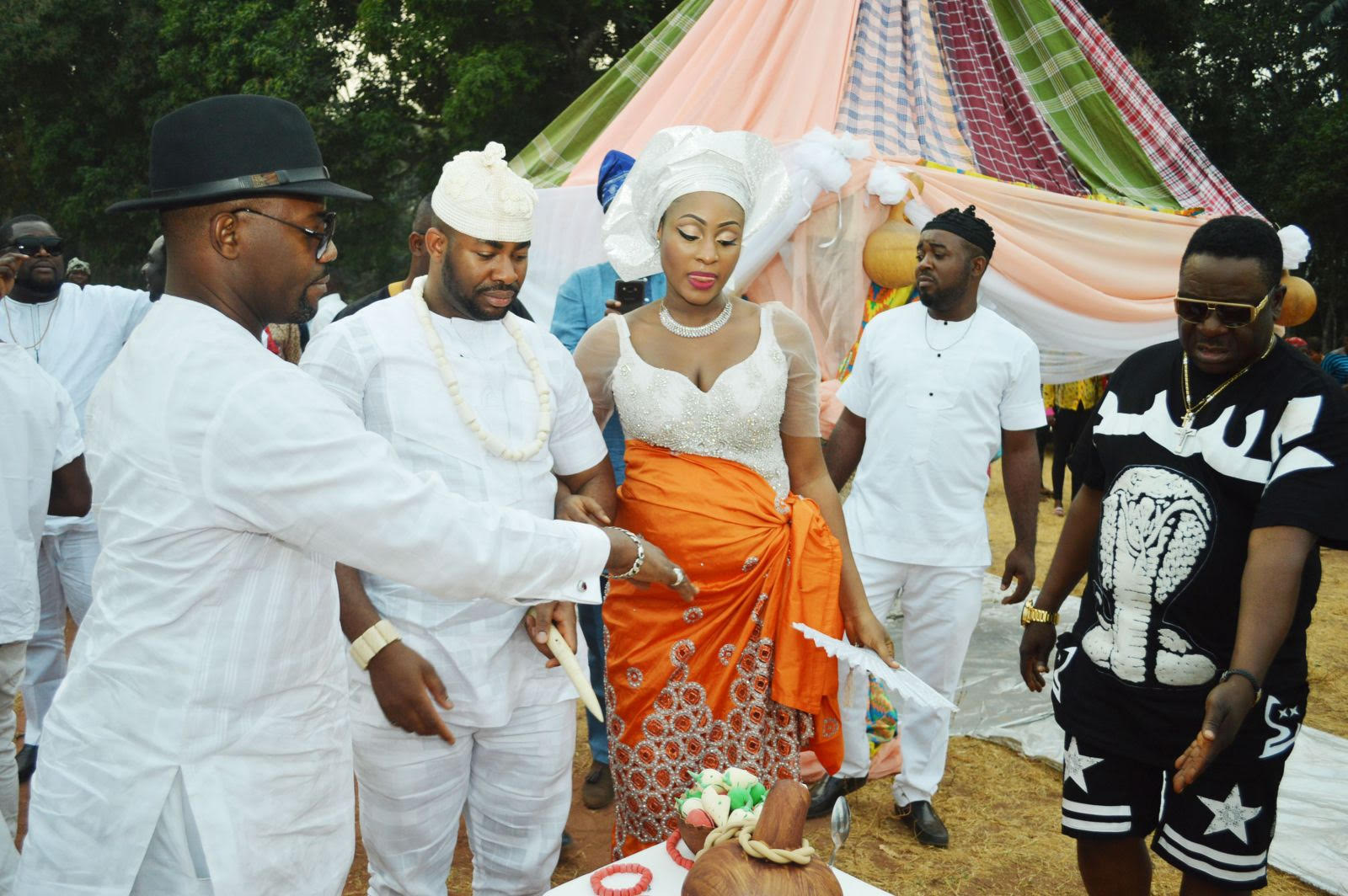 Photos from the traditional wedding of Mike Ukpabia and actress ...