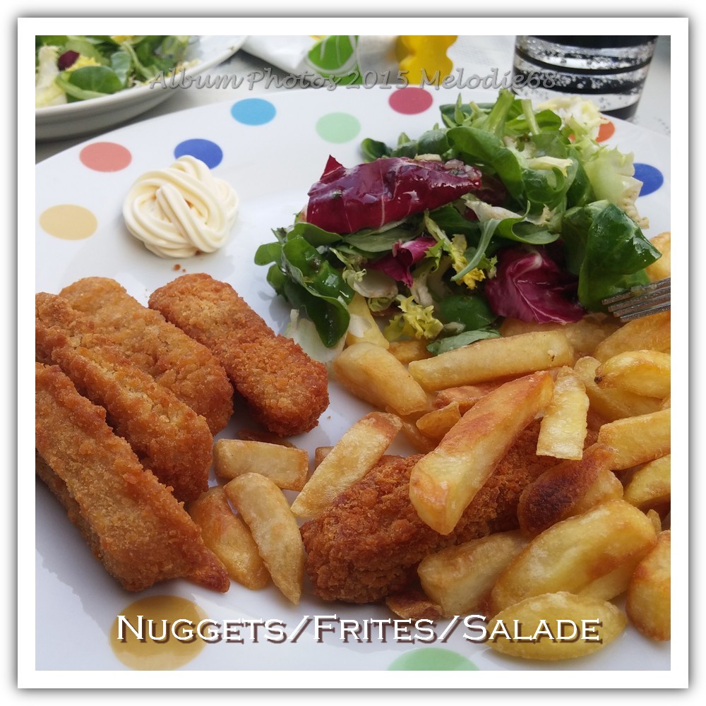 ♥ Les Gourmandises de Melodie68 ♥: Plat et Top du jour : Nuggets/frites ...