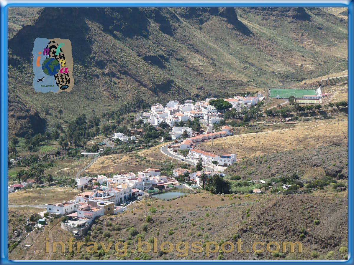 Gran Canaria: Pueblo de Veneguera. - INFRAVG