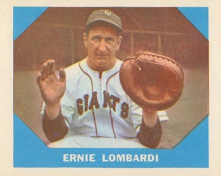 Former Italian / American New York Giants Hall of Fame Catcher: Ernie ...