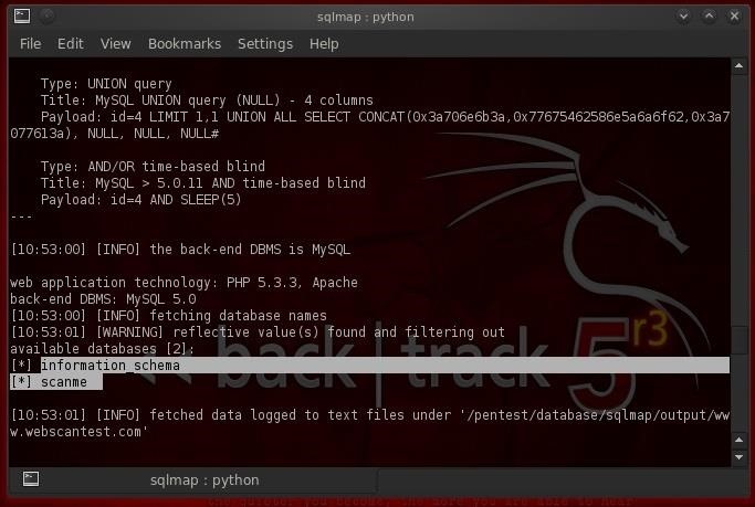 How hacking data Bases?