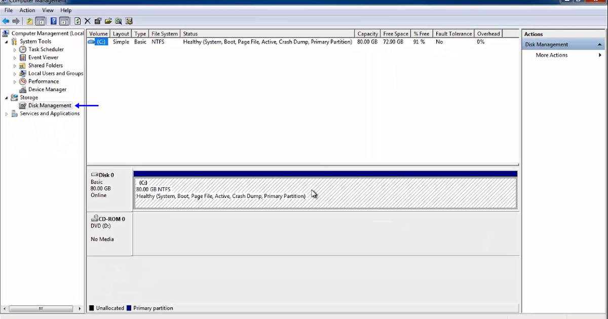 How To Create And Delete Partitions Hard Disk Without Using Software