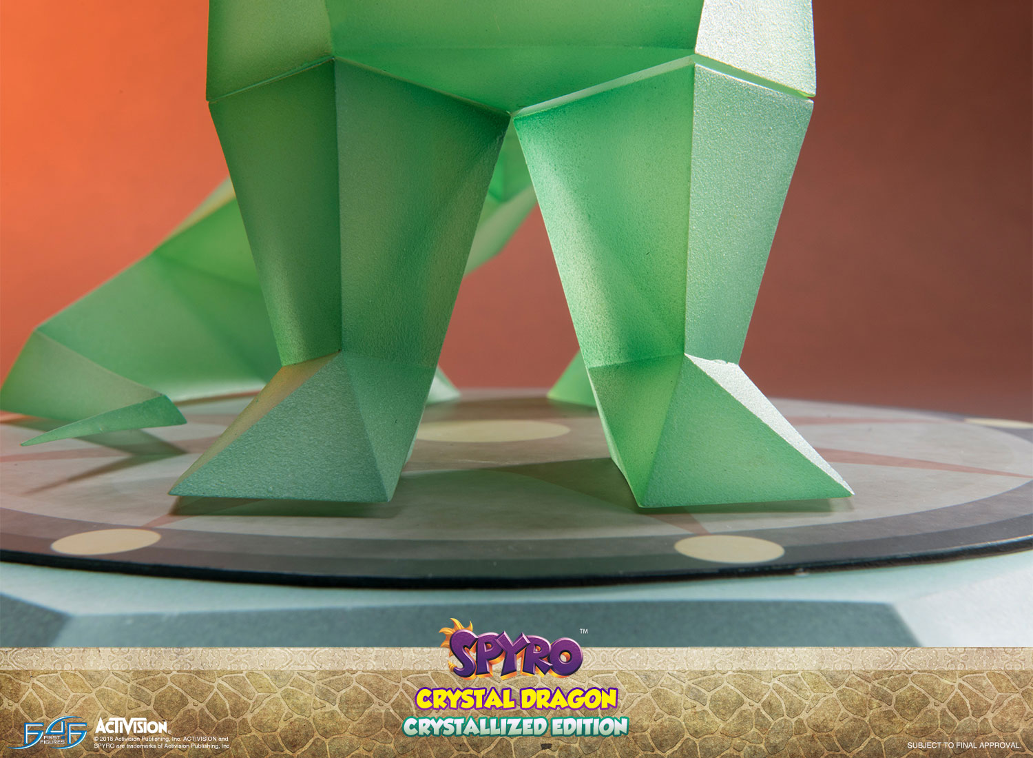 Spyro the Dragon - Crystal Dragon Statue (First 4 Figures)