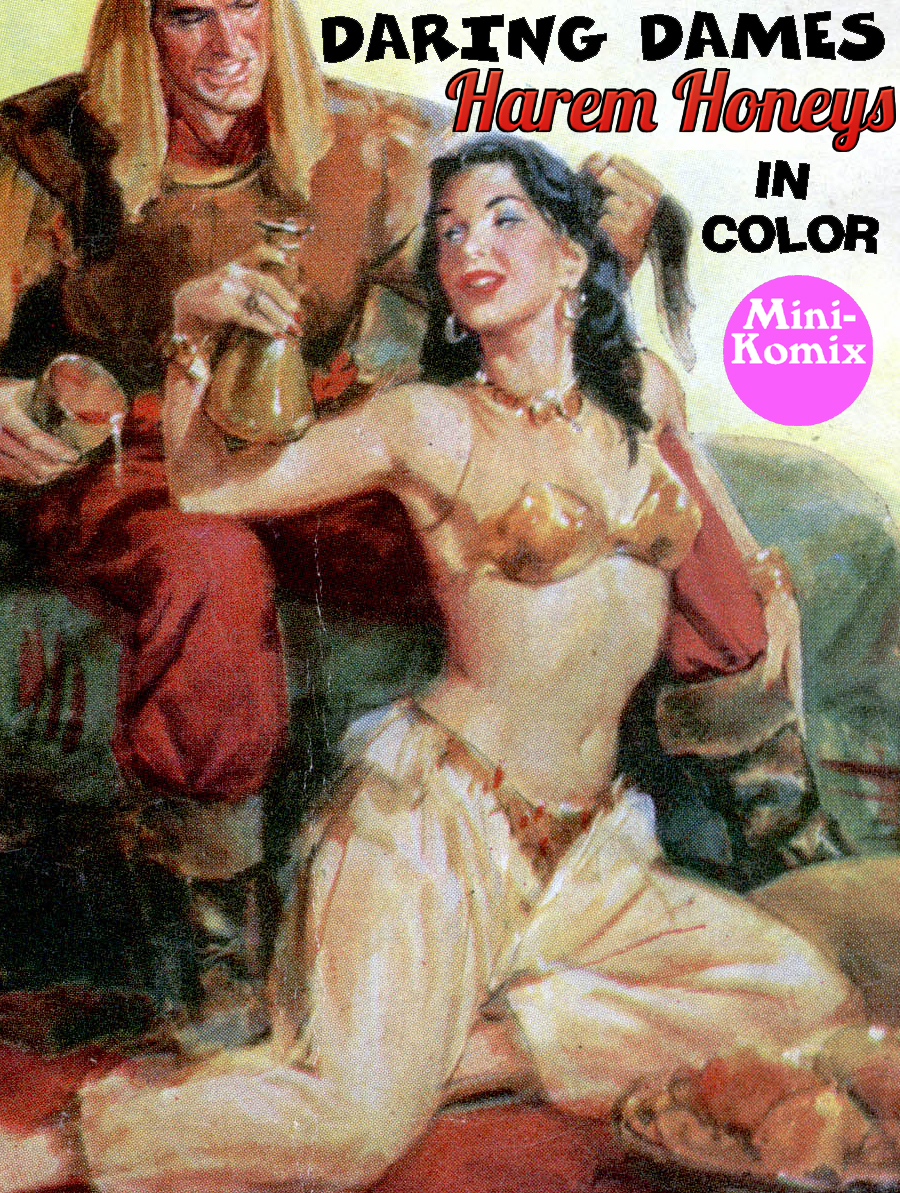 Mini-Komix: Daring Dames: Harem Honeys (in color)